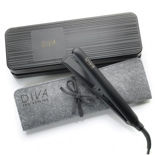 Diva Pro Styling Intelligent Digital Styler Matu taisnotājs 1gab.,Onyx
