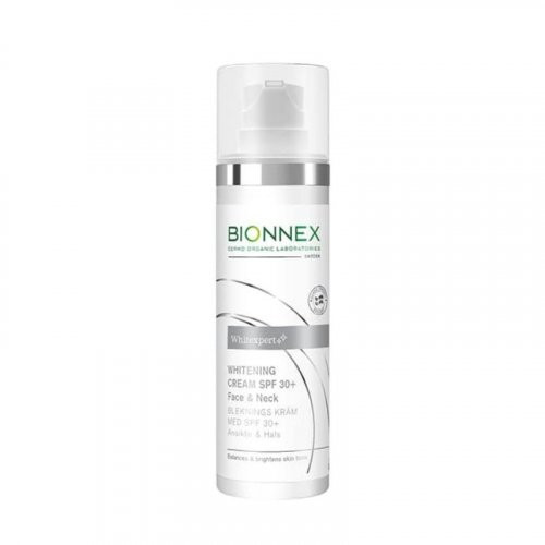 Bionnex Whitexpert Whitening Cream Face & Neck SPF30+ Pretpigmentācijas ...